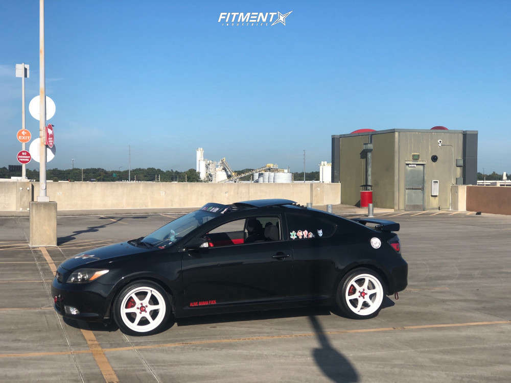 2009 Scion TC Base with 18x8.5 Aodhan AH08 and Waterfall 225x40 on ...
