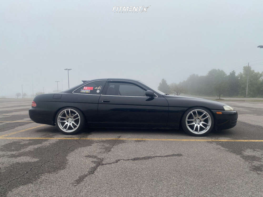 1995 Lexus SC300 Base with 18x9.5 ESR Sr08 and Federal 225x40 on ...