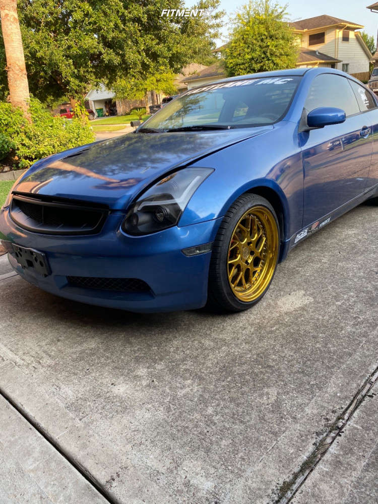 2005 INFINITI G35 Base with 19x9.5 Aodhan Ds01 and Nankang 255x35 on ...