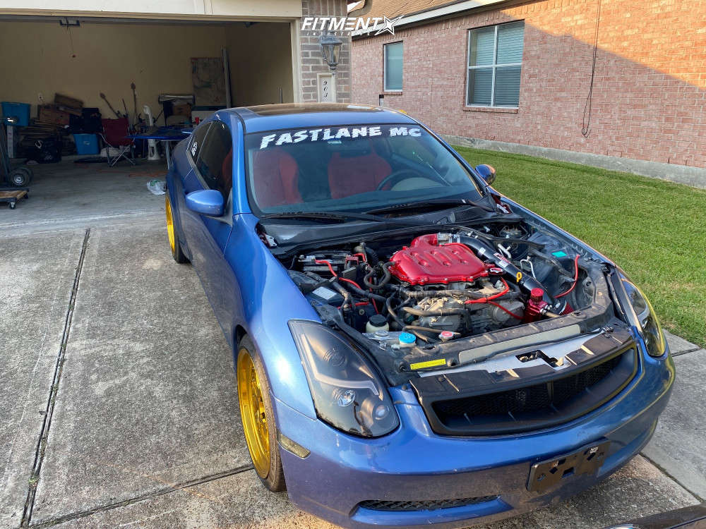 2005 INFINITI G35 Base with 19x9.5 Aodhan Ds01 and Nankang 255x35 on ...