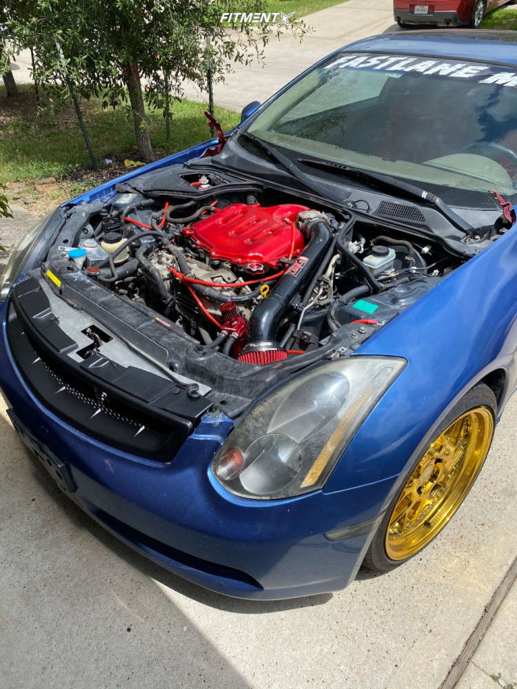 2005 INFINITI G35 Base with 19x9.5 Aodhan Ds01 and Nankang 255x35 on ...