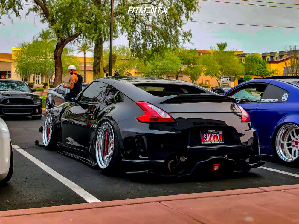 2009 Nissan 370Z Touring with 20x10.5 Work Durandal Dd5.2 and Accelera ...