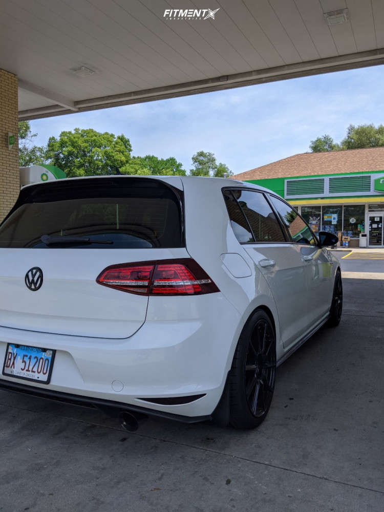 2016 Volkswagen GTI SE with 18x8 Enkei Ts10 and Continental 225x40 on ...