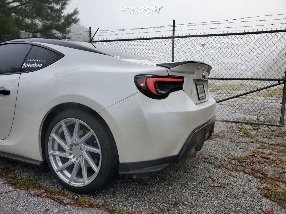 2014 Subaru BRZ Premium with 18x8.5 F1R F29 and Federal 225x40 on Stock ...