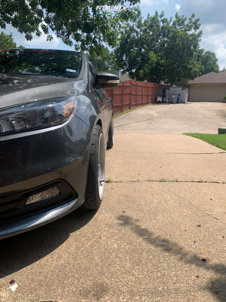 2017 Ford Focus ST with 18x9.5 Ambit Re83 and Firestone 255x35 on Stock ...
