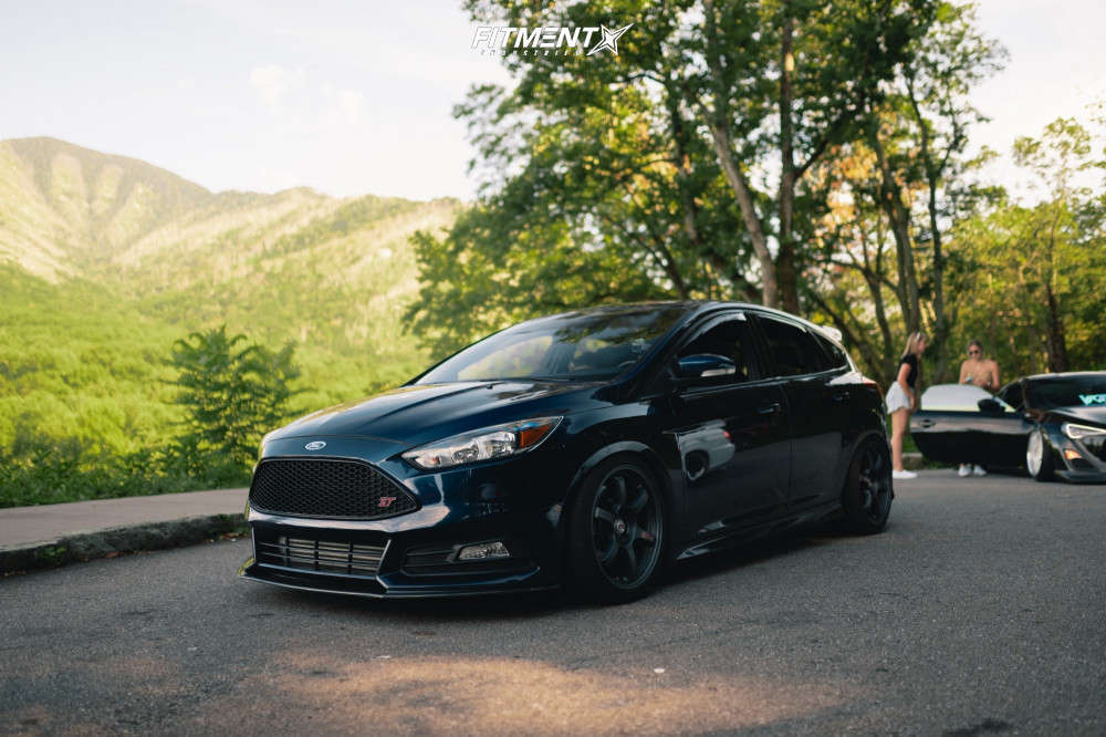 2017 Ford Focus ST with 18x8.5 Rays Engineering 57DR and Road One ...