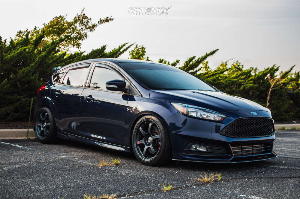 2017 Ford Focus ST with 18x8.5 Rays Engineering 57DR and Road One ...