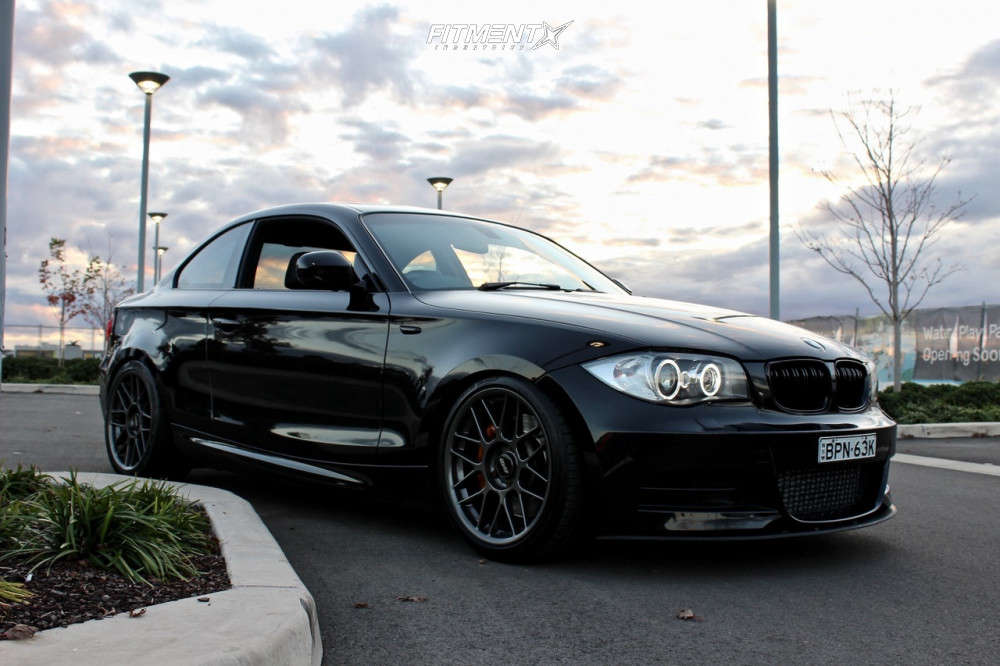 2010 BMW 135i Base with 18x8.5 Apex Arc-8 and Falken 225x40 on Lowering ...