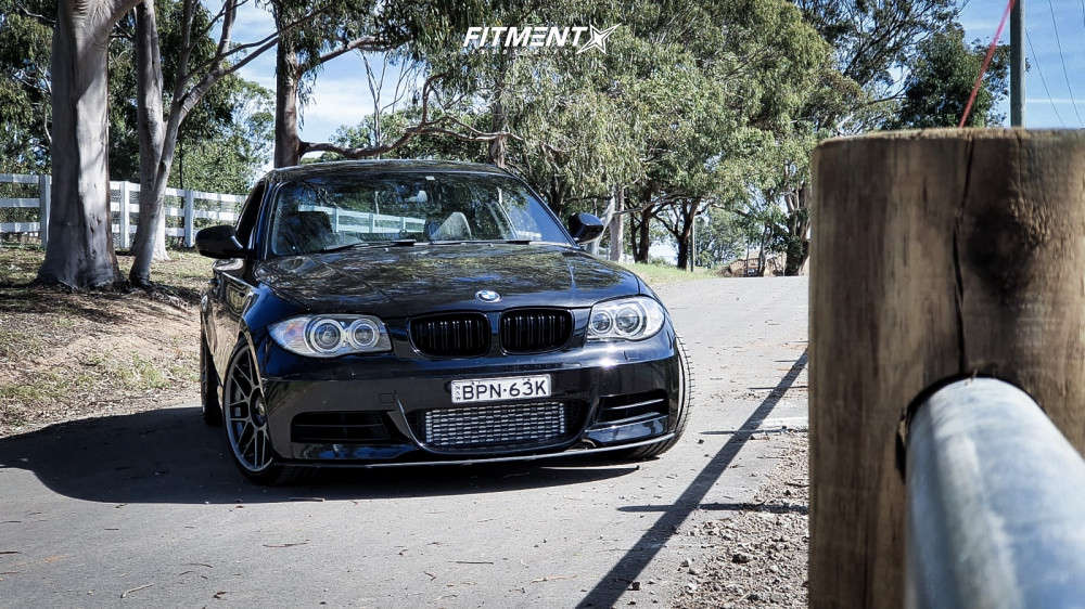 2010 BMW 135i Base with 18x8.5 Apex Arc-8 and Falken 225x40 on Lowering ...