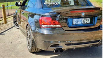 2010 BMW 135i Base with 18x8.5 Apex Arc-8 and Falken 225x40 on Lowering ...