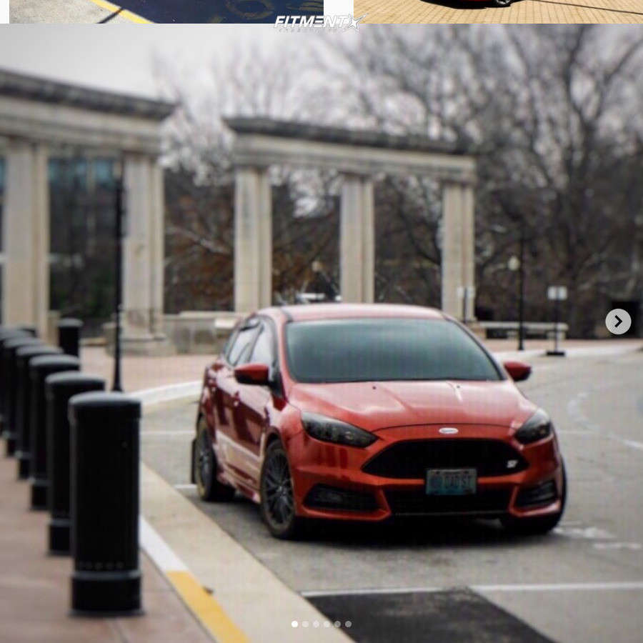 2018 Ford Focus ST with 18x9.5 Option Lab R716 and Continental 245x40 ...