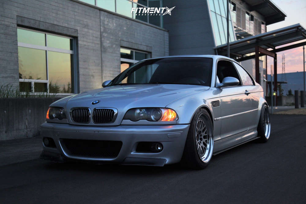 2001 BMW M3 Base with 18x10 CCW Classic and Hankook 245x40 on Coilovers ...