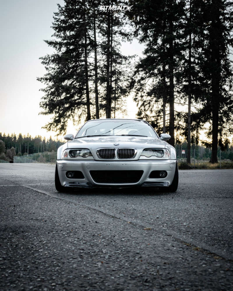 2001 BMW M3 Base with 18x10 CCW Classic and Hankook 245x40 on Coilovers ...