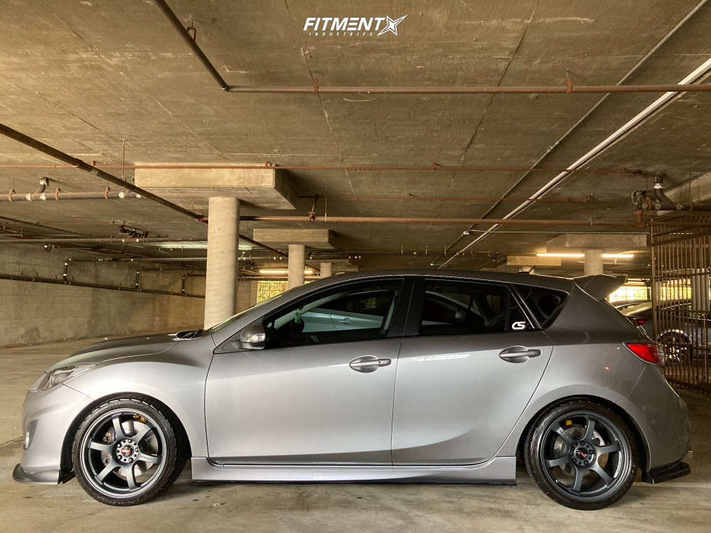 2010 Mazda MazdaSpeed3 Base with 18x8.5 Gram Lights 57DR and BFGoodrich ...