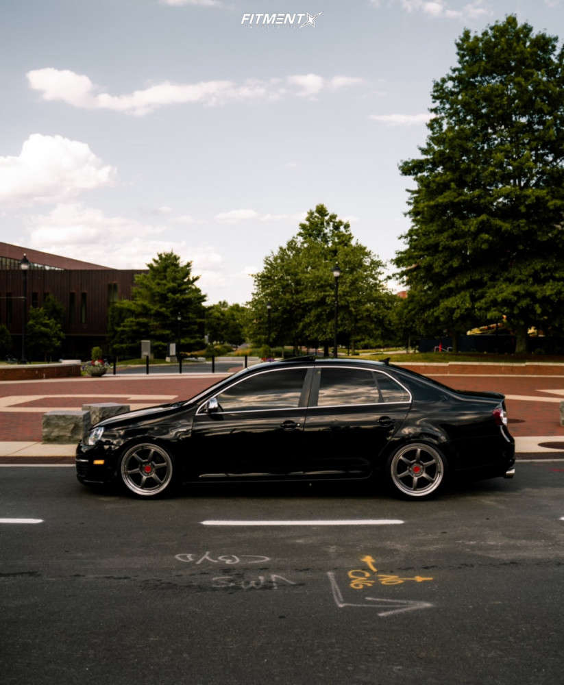 2007 Volkswagen Jetta Wolfsburg Edition with 18x9.5 Kansei Roku and ...