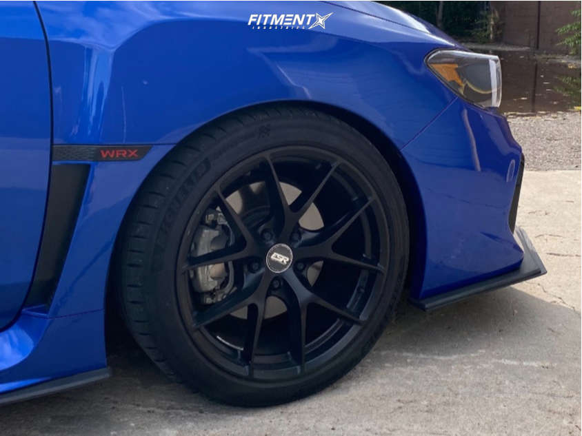 2018 Subaru WRX Premium with 18x9.5 ESR Rf2 and Michelin 245x40 on ...
