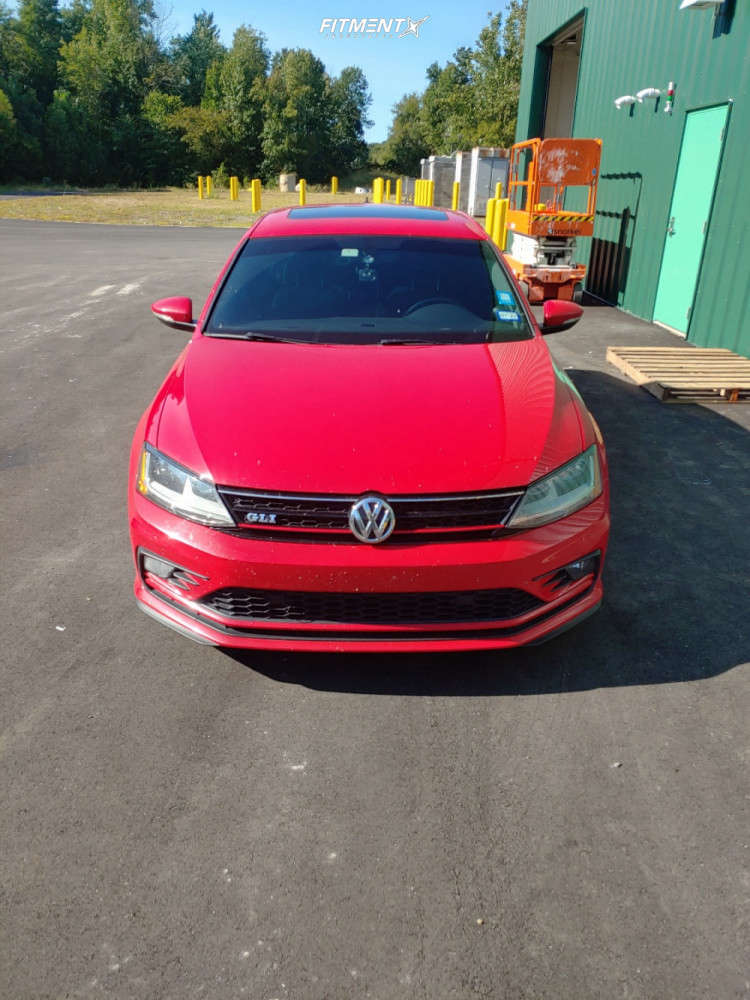 2017 Volkswagen Jetta GLI with 18x8 Aodhan Ls008 and Zeetex 225x40 on ...