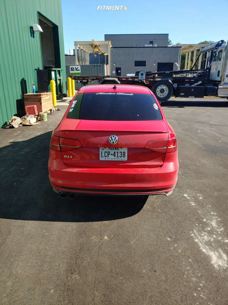 2017 Volkswagen Jetta GLI with 18x8 Aodhan Ls008 and Zeetex 225x40 on ...