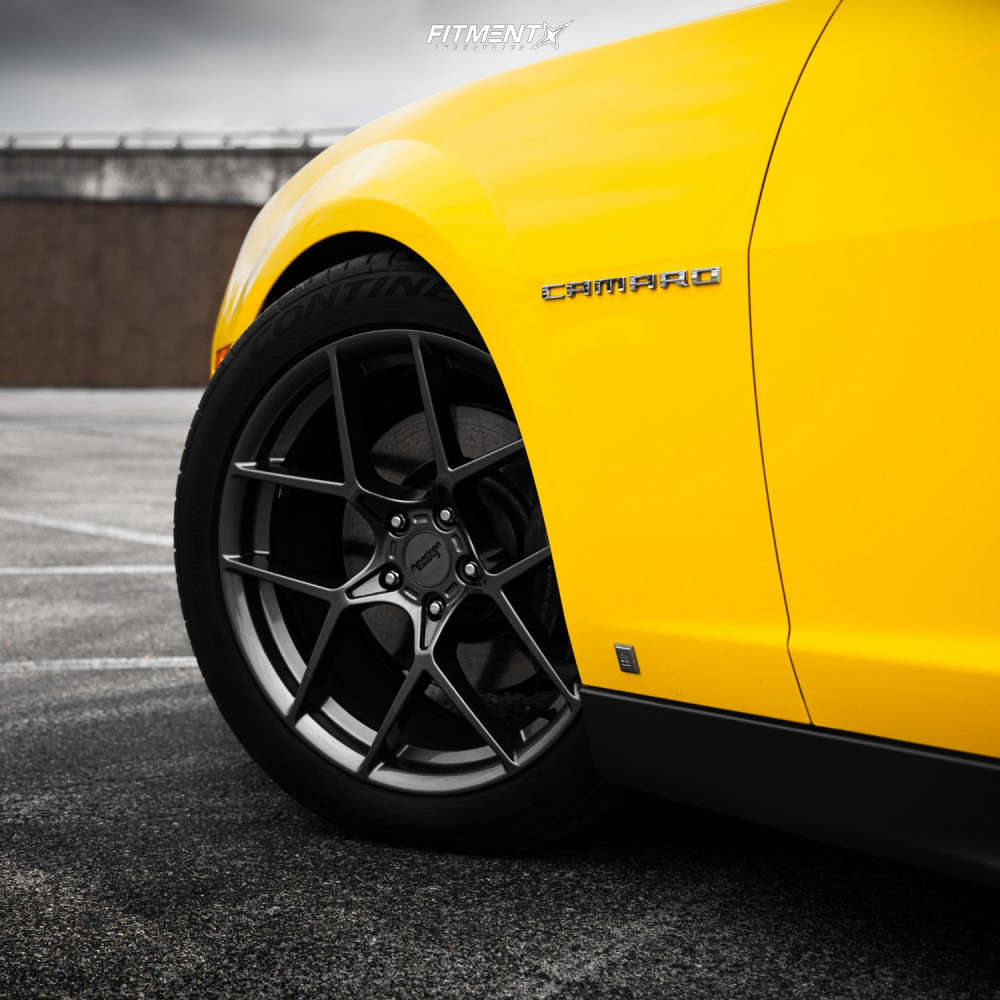2010 Chevrolet Camaro SS with 20x9 American Racing Crossfire and ...