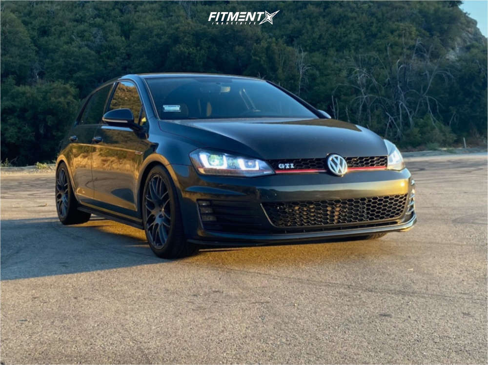 2016 Volkswagen GTI Autobahn with 18x8.5 VMR V710 and Continental ...