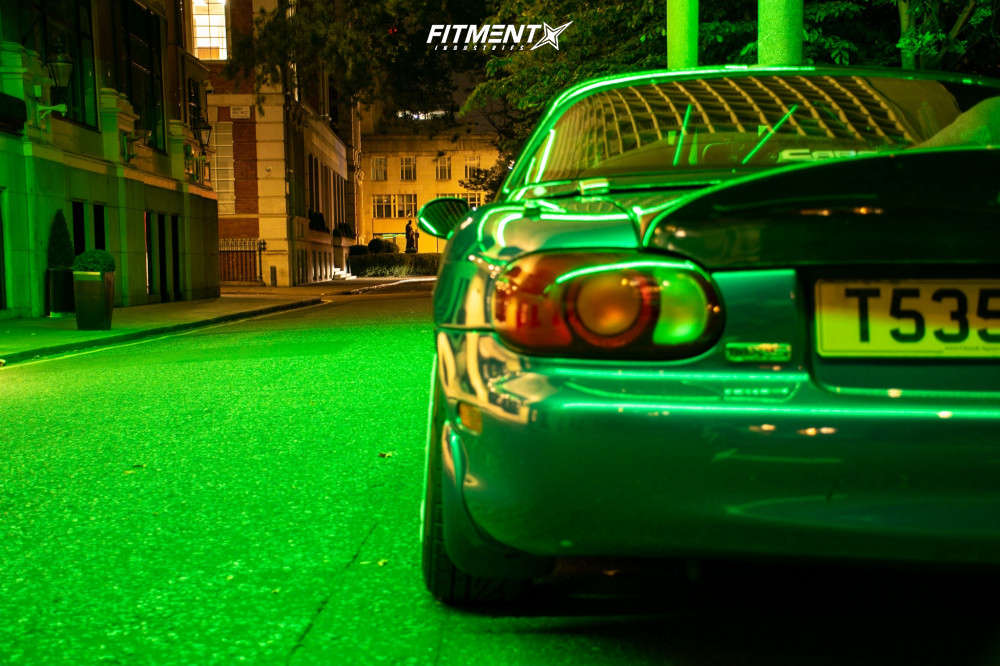 1999 Mazda Miata 10th Anniversary with 16x8 Japan Racing Jr29 and Toyo ...