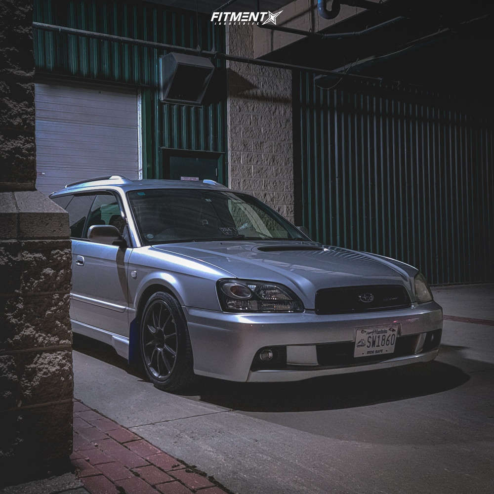 2003 Subaru Legacy GT with 17x8.5 Rota GXR and Firestone 215x45 on ...