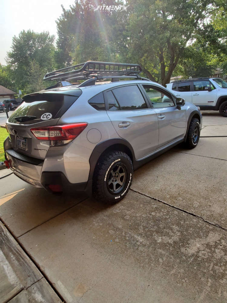 2019 Subaru Crosstrek Premium with 15x7 RRW Rr2-v and BFGoodrich 215x75 ...