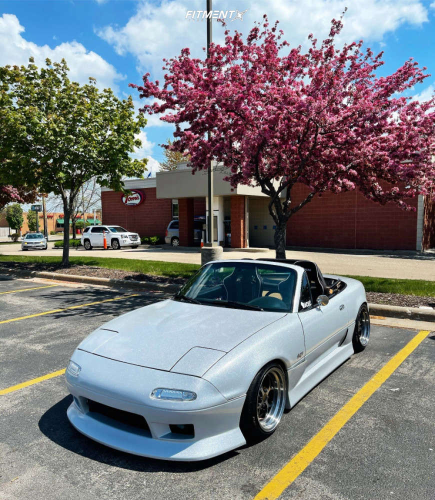 1996 Mazda Miata M Edition with 16x8 Klutch Sl2 and Federal 195x40 on ...