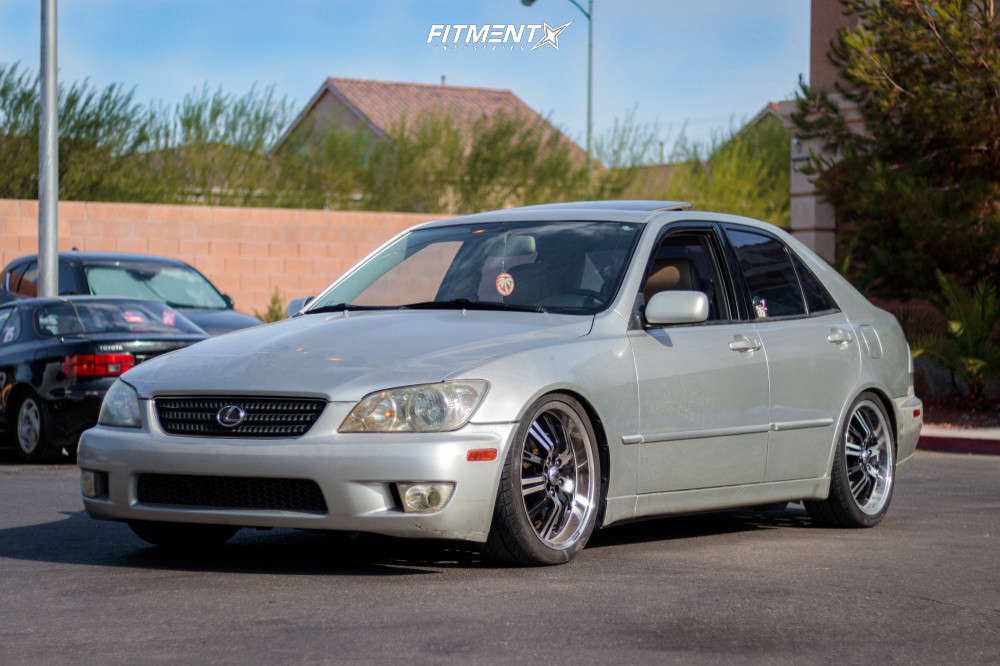 2002 Lexus IS300 E-Shift 4dr Sedan (3.0L 6cyl 5A) with 18x7.5 Konig ...