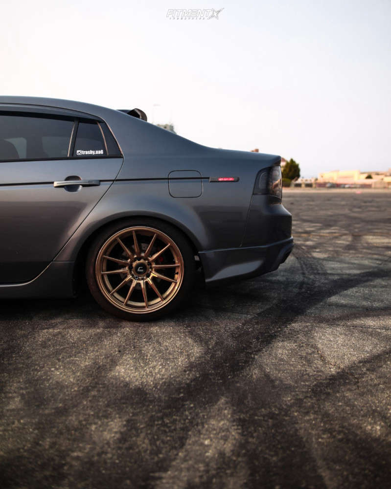 2005 Acura TL Base with 18x9.5 Cosmis Racing R1 and Falken 225x40 on ...