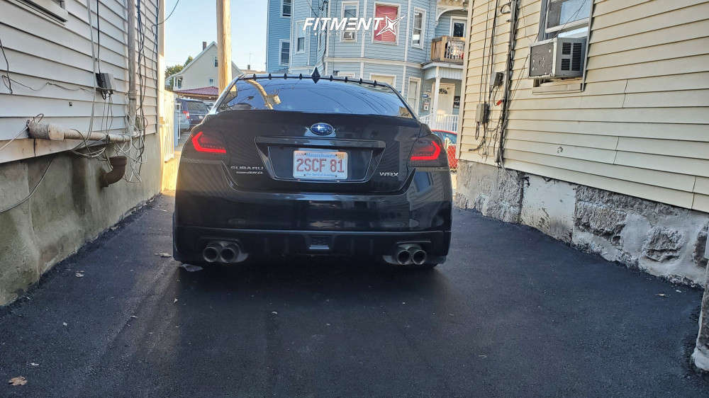 2016 Subaru WRX Premium with 18x9.5 ESR Cs11 and Dunlop 245x40 on Stock ...