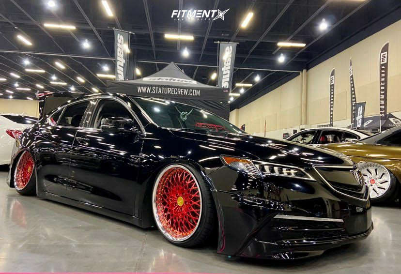 2016 Acura TLX Technology Pack with 19x9 GMR Sf3 and Achilles 225x35 on ...