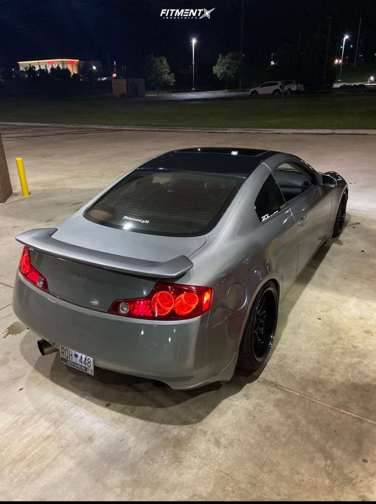 2004 INFINITI G35 Rwd 2dr Coupe w/Leather (3.5L 6cyl 6M) with 19x11 ...