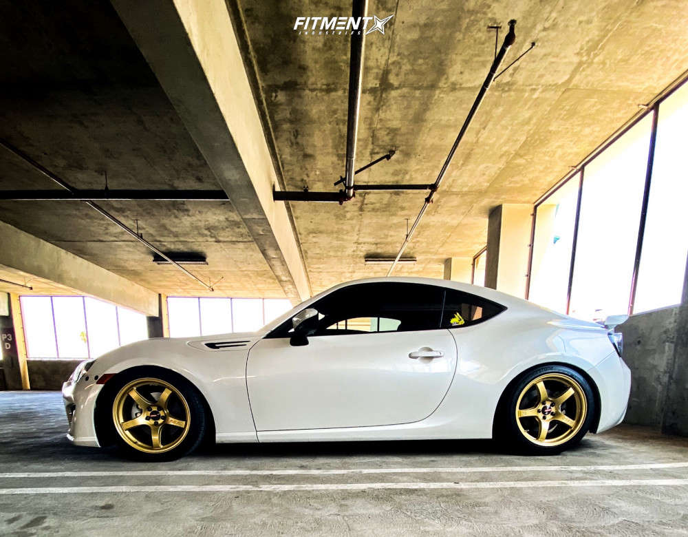 2018 Subaru BRZ Base with 17x9 Rays Engineering 57cr and Bridgestone ...