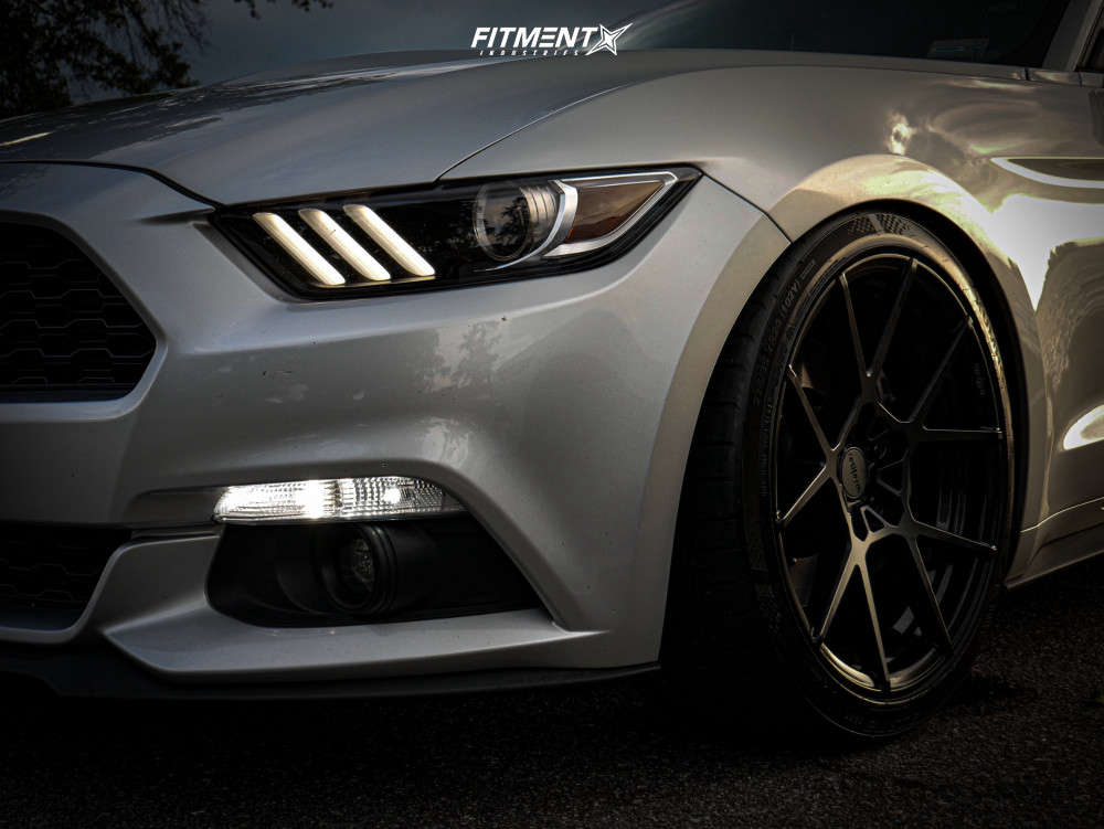 2016 Ford Mustang EcoBoost with 20x10 Rotiform Kps and Kumho 275x35 on ...
