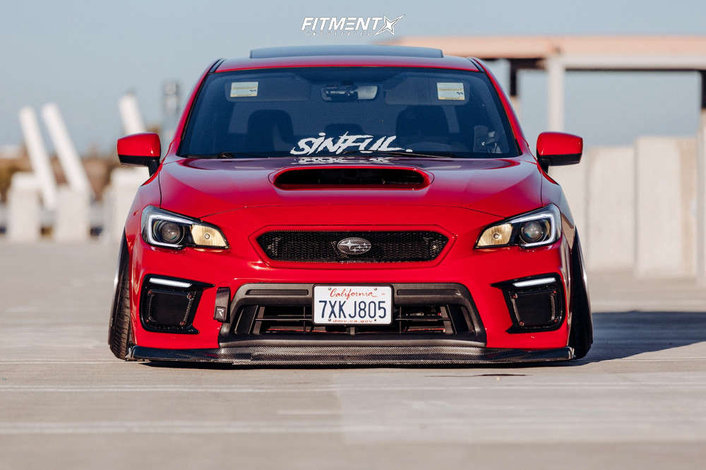 2017 Subaru WRX Premium with 18x10.5 Brada Forged TR-V Elite and ...