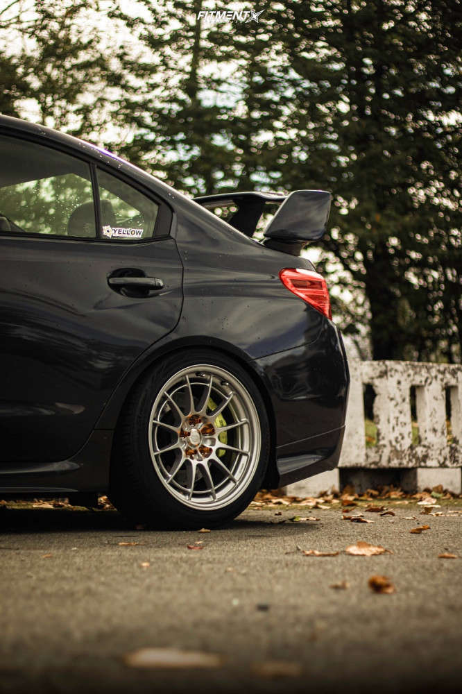 2018 Subaru Outback 2.5i with 18x9.5 Enkei Nt03m and Hankook 245x40 on ...