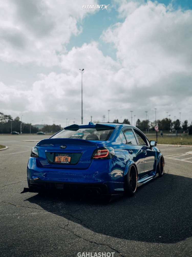 2017 Subaru WRX Premium with 18x10 Airtekk Kozoku and Ironman 255x35 on ...