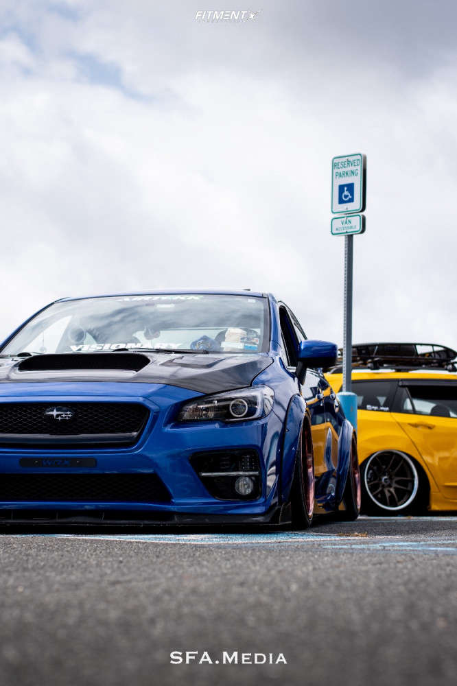 2017 Subaru WRX Premium with 18x10 Airtekk Kozoku and Ironman 255x35 on ...