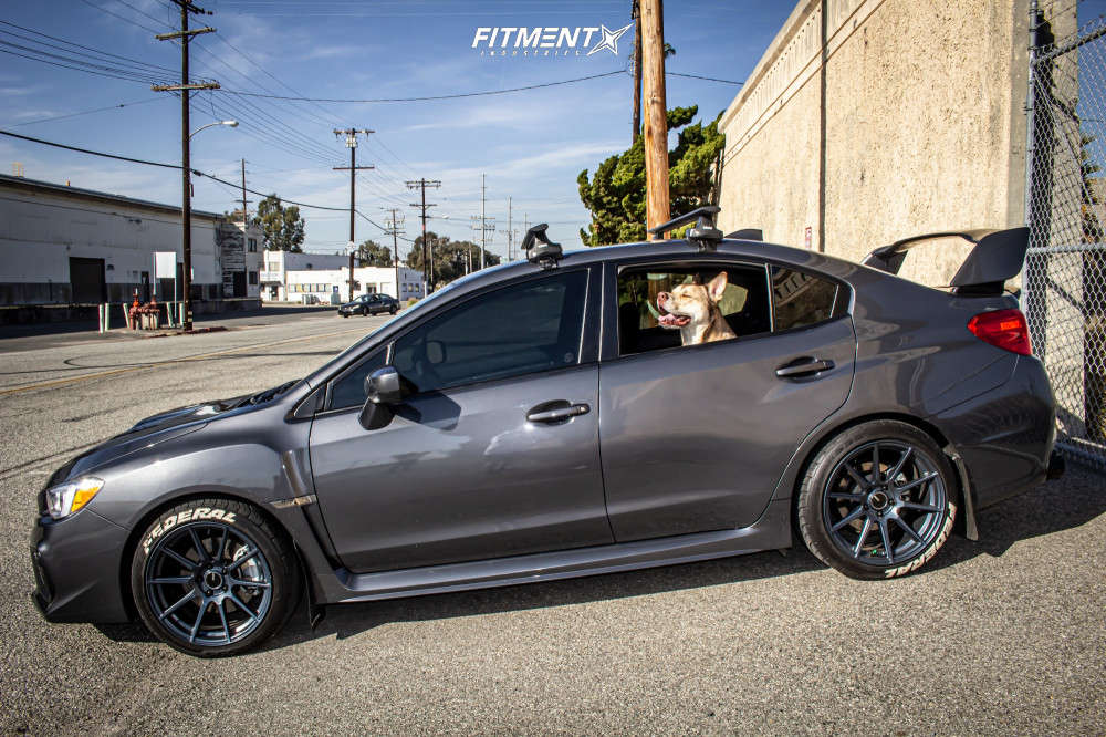 2020 Subaru WRX Base with 18x10.5 Enkei Ts10 and Federal 255x45 on ...