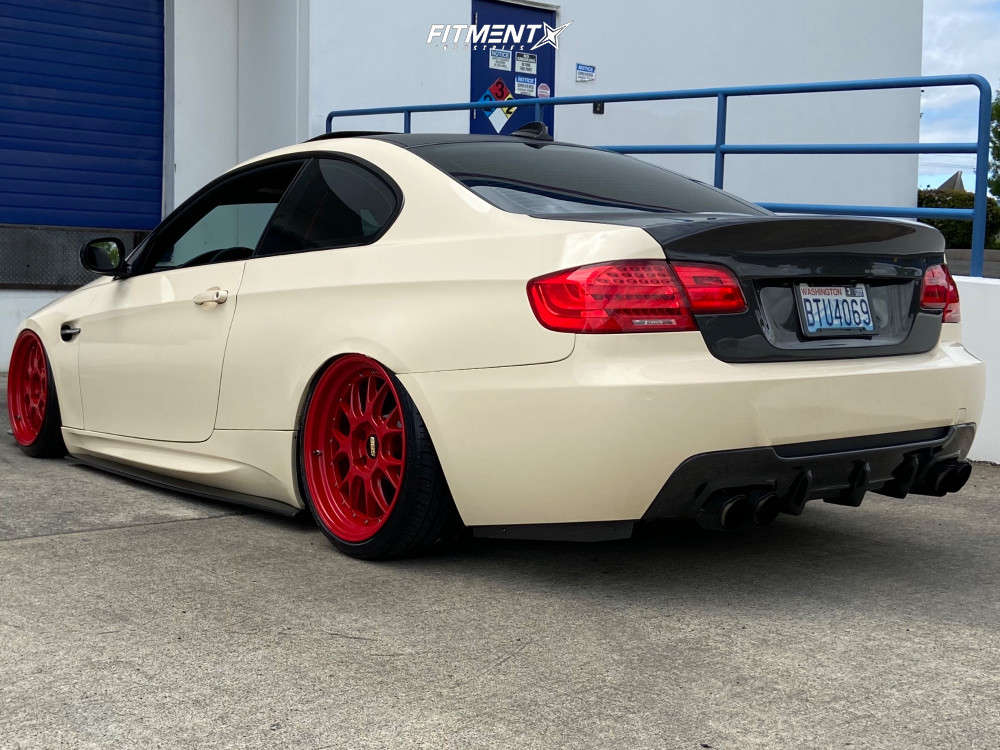 2012 BMW 335i Base with 19x9.5 BBS Lmr and Toyo Tires 235x35 on Air ...
