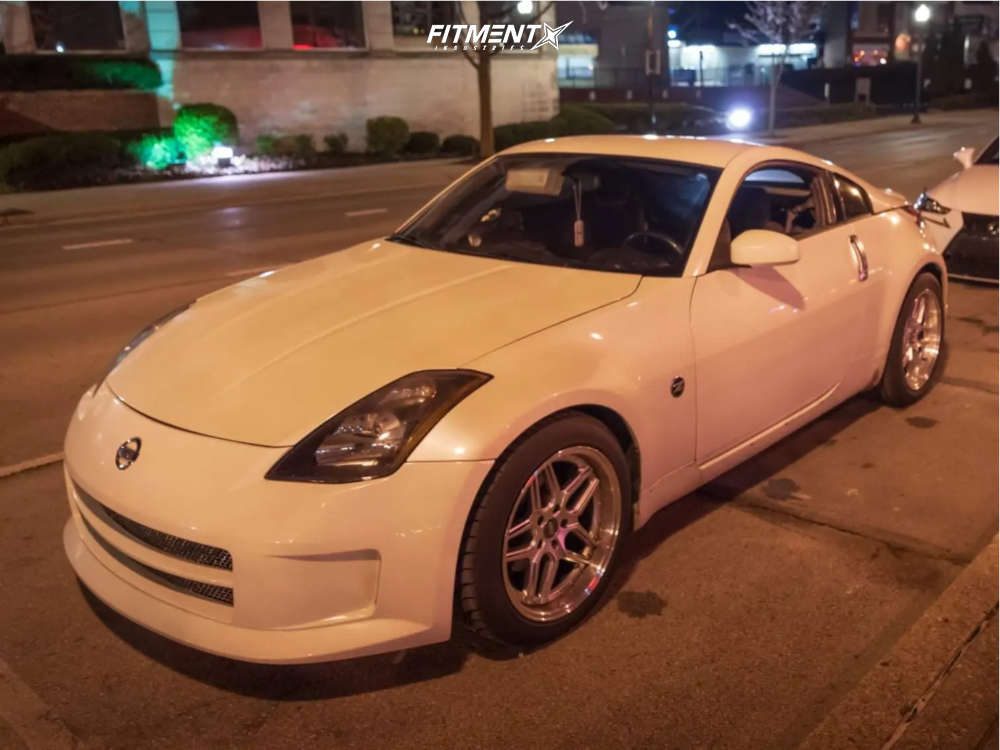 2004 Nissan 350Z Enthusiast with 18x9.5 ESR Cs15 and Federal 245x45 on ...