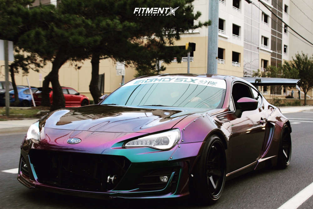 2017 Subaru BRZ Limited Performance with 18x11.5 ESR Forged Es2 and ...