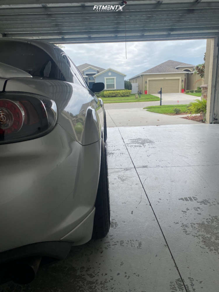 2005 Mazda RX-8 Base with 18x9.5 Vordoven Forme 9 and Firestone 225x45 ...