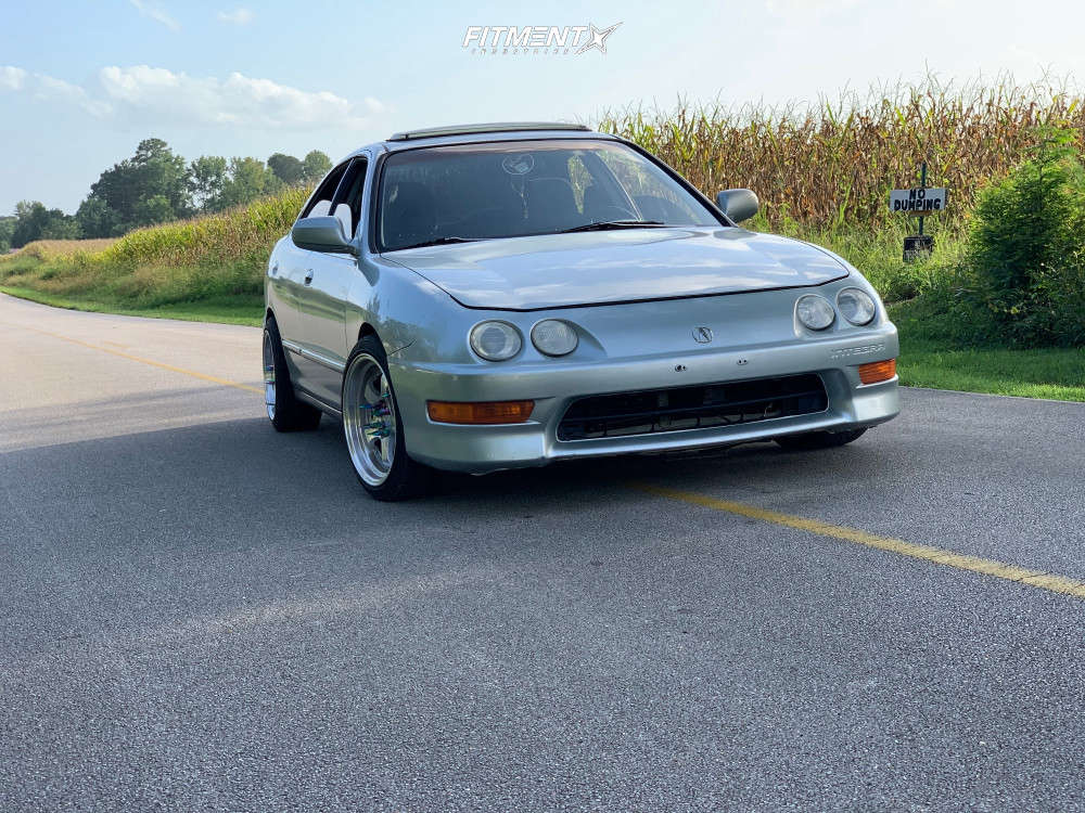 1998 Acura Integra LS with 16x8 Aodhan AH03 and Nitto 205x40 on ...