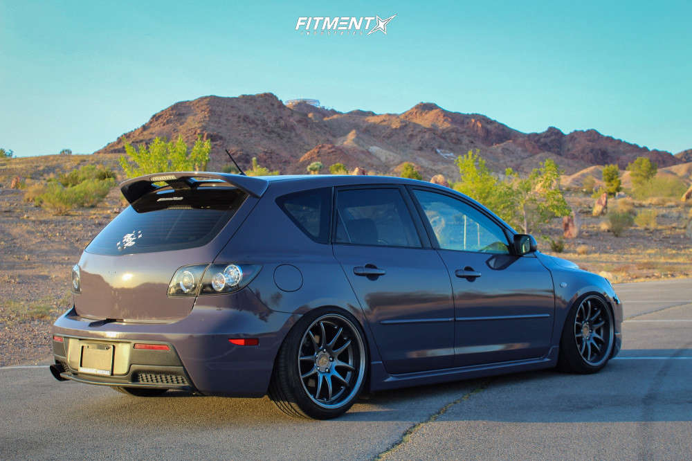 2007 Mazda 3 Hatchback Black