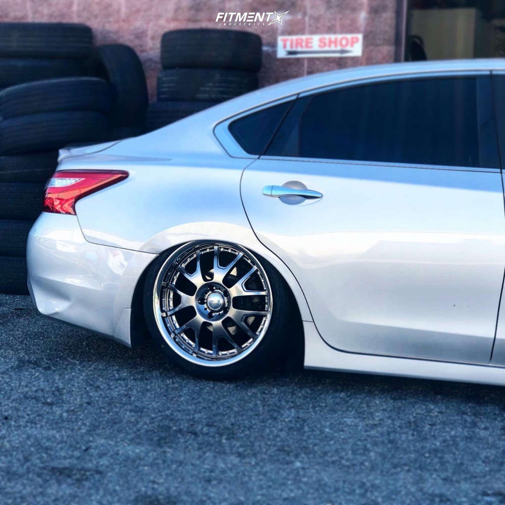 2016 Nissan Altima SR with 19x9.5 Privat Rennstadt and Achilles 245x35 ...