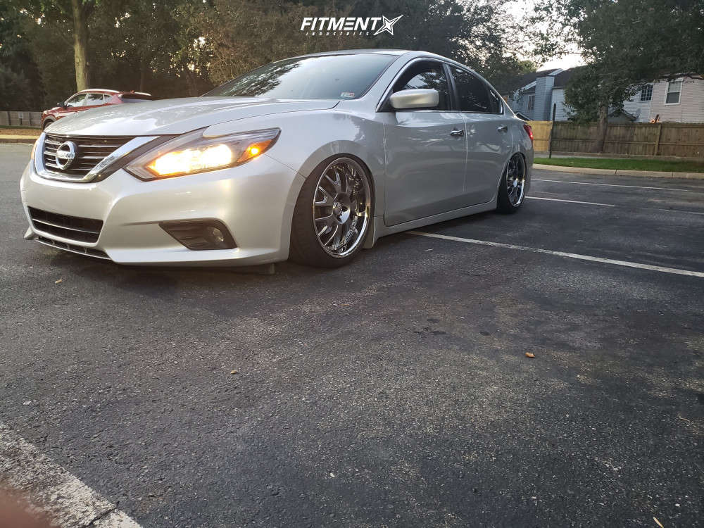 2016 Nissan Altima SR with 19x9.5 Privat Rennstadt and Achilles 245x35 ...
