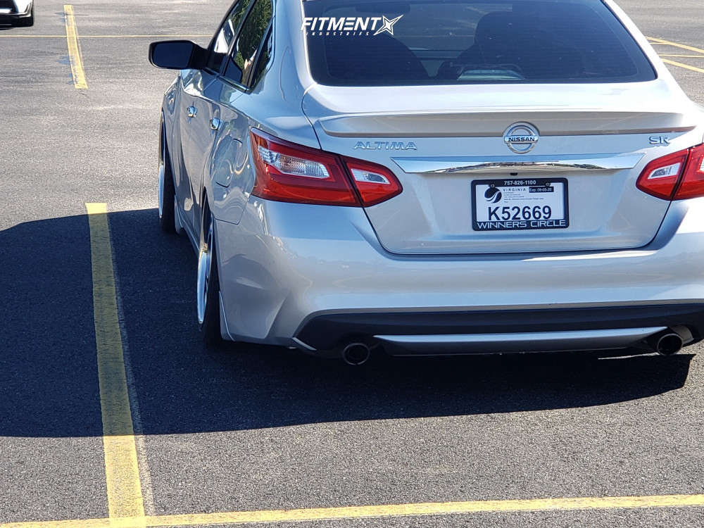 2016 Nissan Altima SR with 19x9.5 Privat Rennstadt and Achilles 245x35 ...