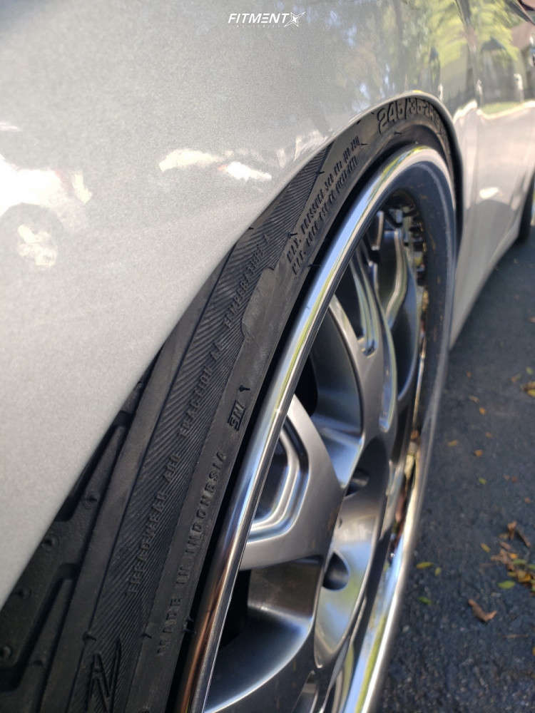 2016 Nissan Altima SR with 19x9.5 Privat Rennstadt and Achilles 245x35 ...